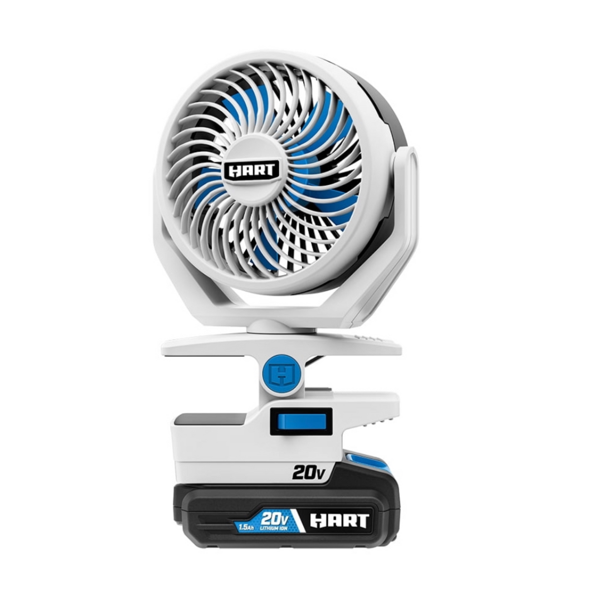 HART 20-Volt Cordless 4 in. Clamp Fan Kit – Ryobi Deal Finders