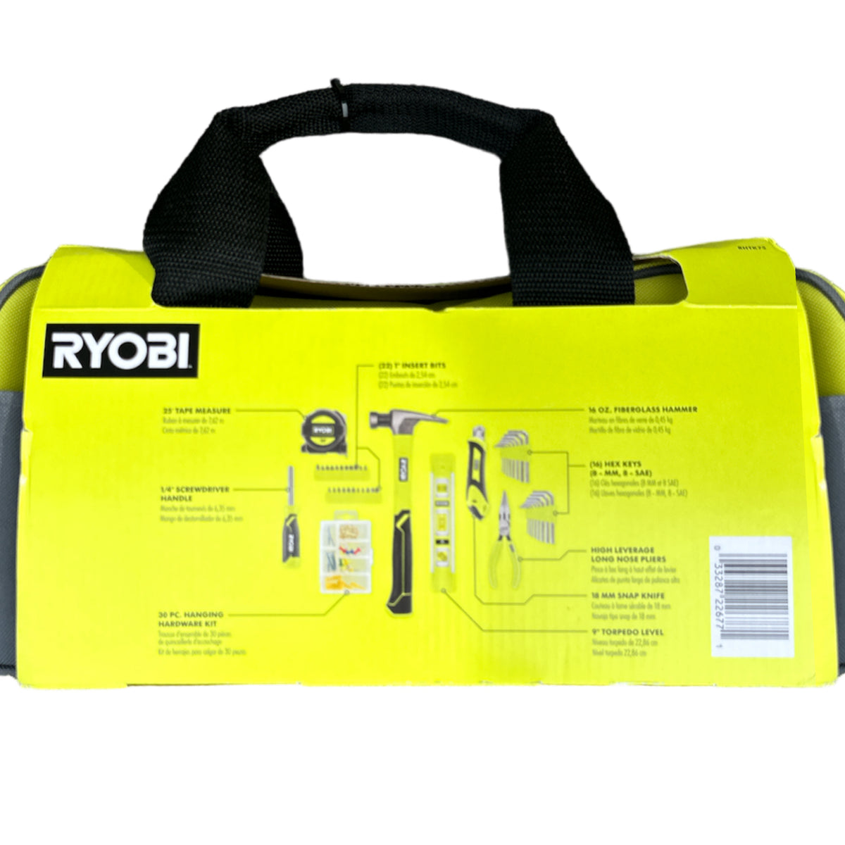 RYOBI 75 Pc. Homeowners Hand Tool Kit with Bag – Ryobi Deal Finders