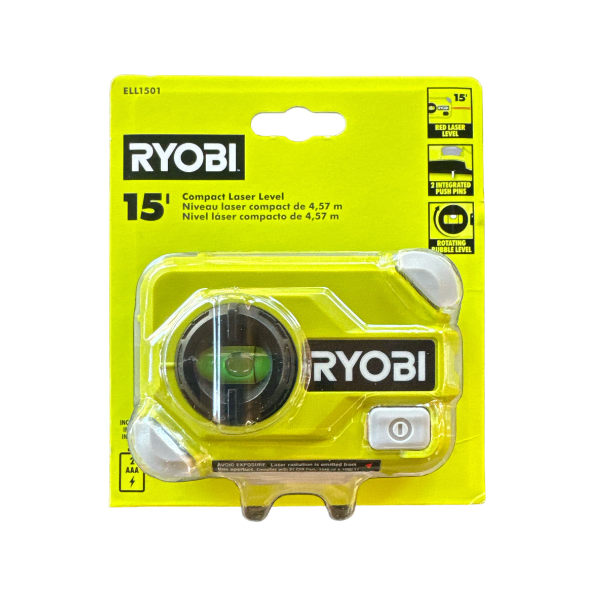 RYOBI 15 ft. Compact Laser Level – Ryobi Deal Finders