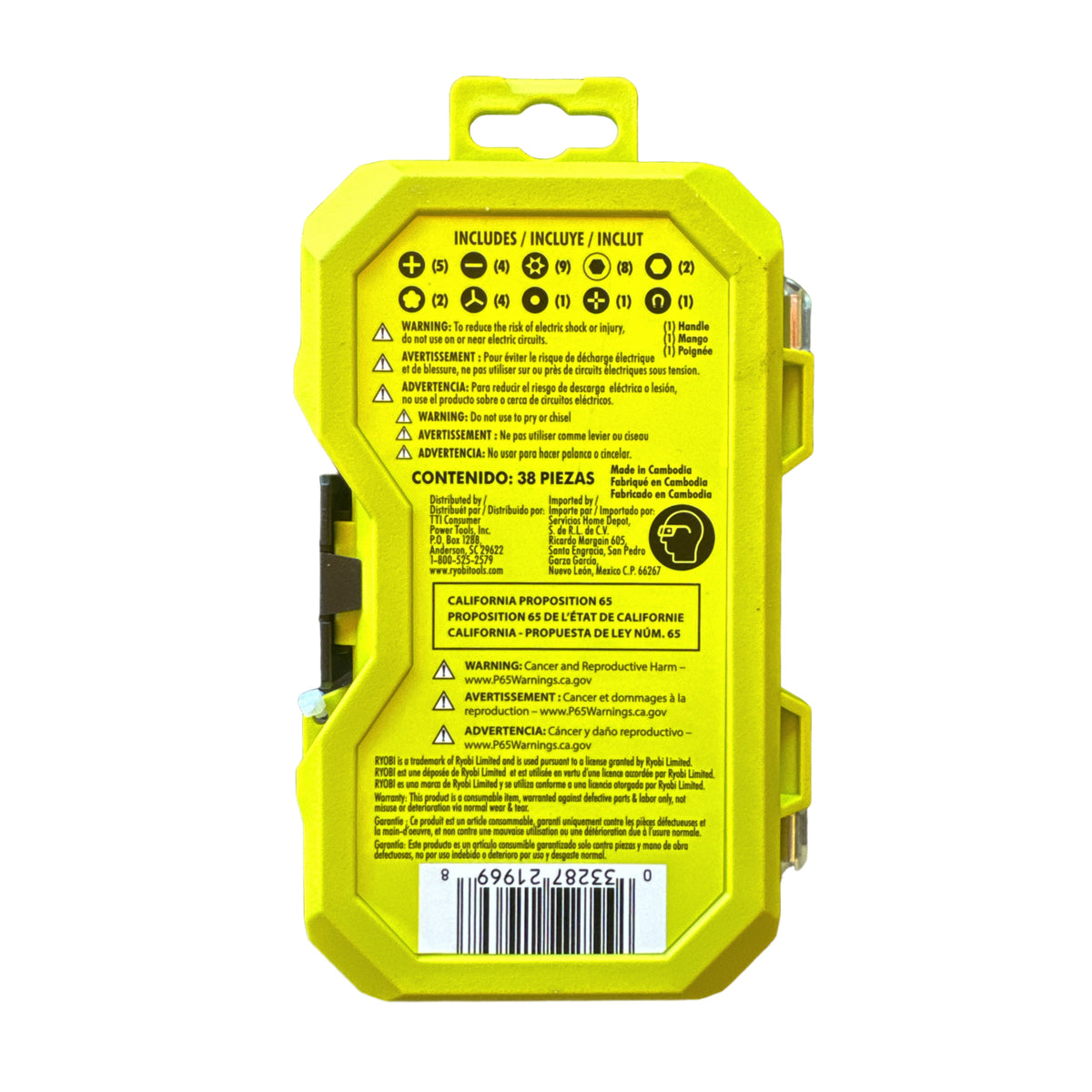 RYOBI Precision Screwdriver Set (38-Piece) – Ryobi Deal Finders