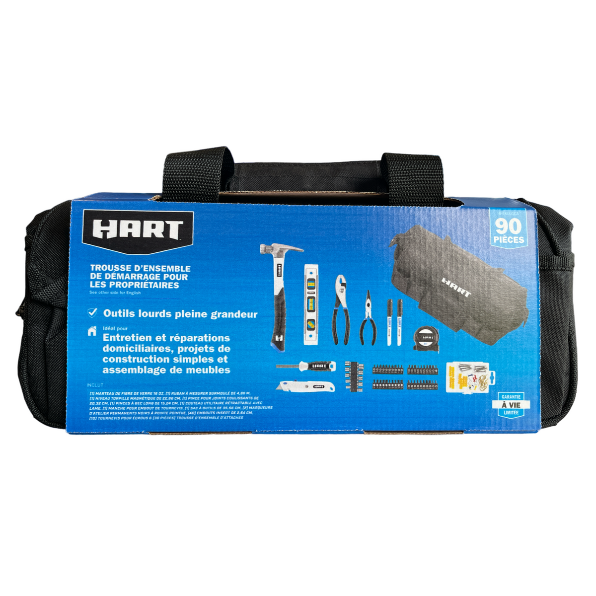 HART 90-Piece Household Tool Kit with Tool Bag – Ryobi Deal Finders