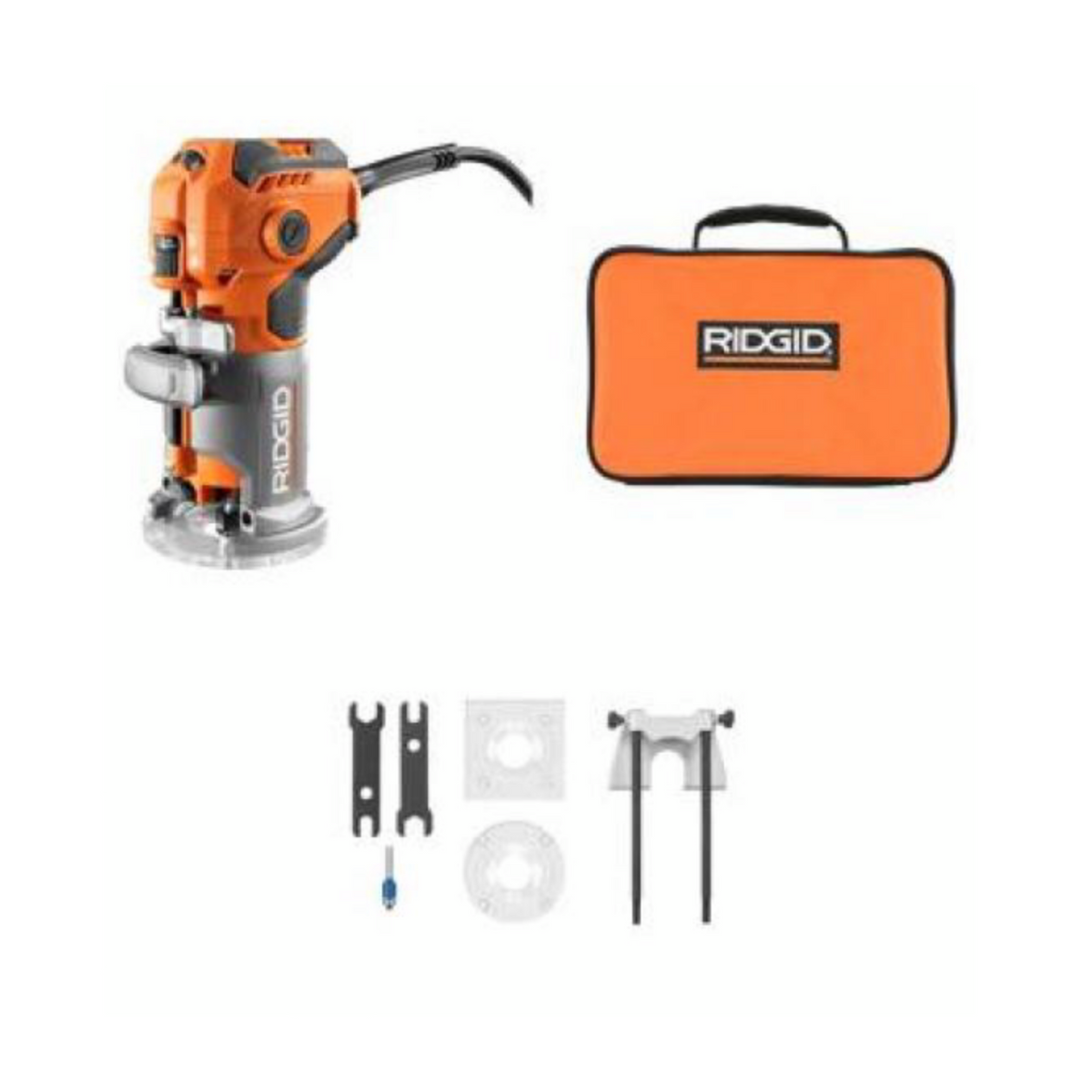 RIDGID 5.5 Amp Corded Compact Fixed-Base Router – Ryobi Deal Finders