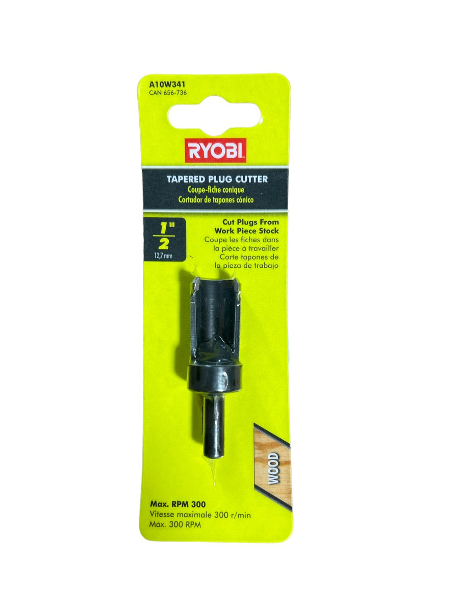 1/2 in. Tapered Plug Cutter – Ryobi Deal Finders