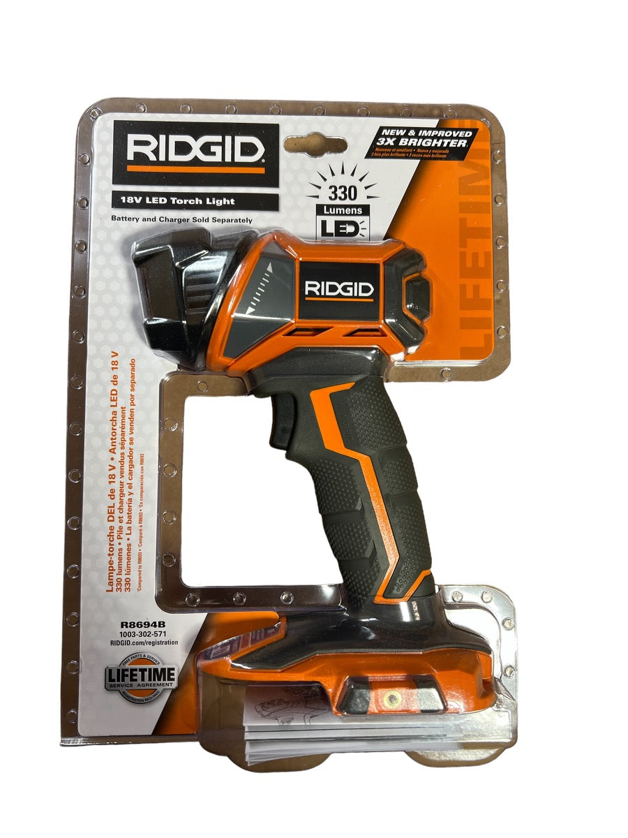 RIDGID 18-Volt Torch Light (Tool-Only) – Ryobi Deal Finders