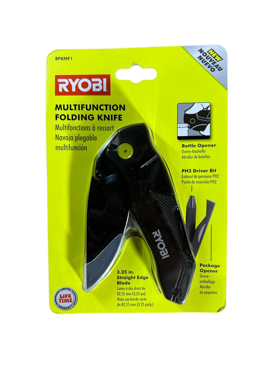 RYOBI Multifunction Folding Knife – Ryobi Deal Finders